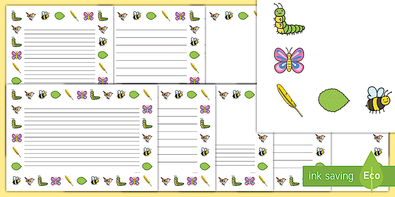 Editable Page Borders to Support Teaching on The Crunching Munching