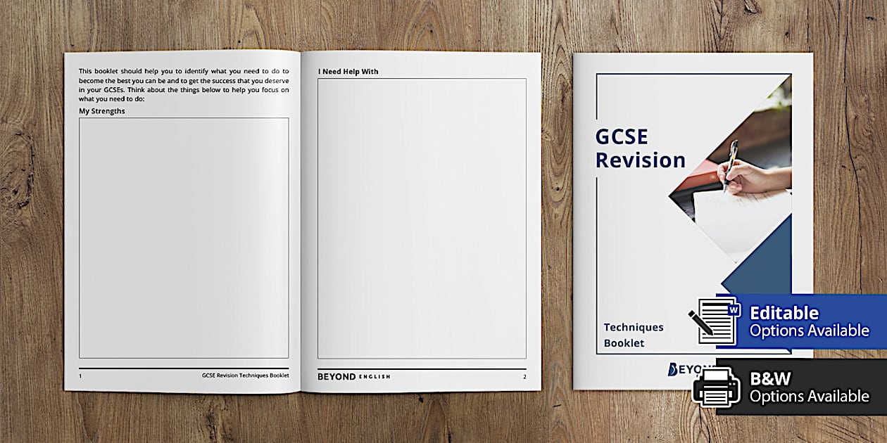 Top Tips and Techniques for GCSE Revision Booklet - Twinkl