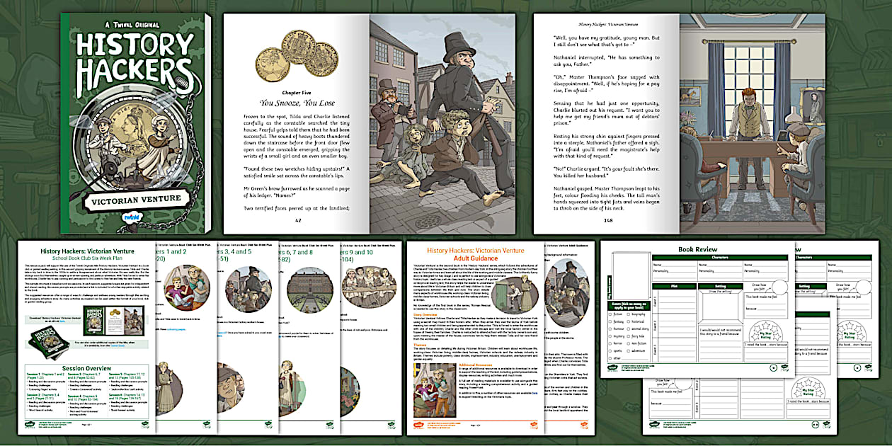 History Hackers: Victorian Venture Book Club Resource Pack