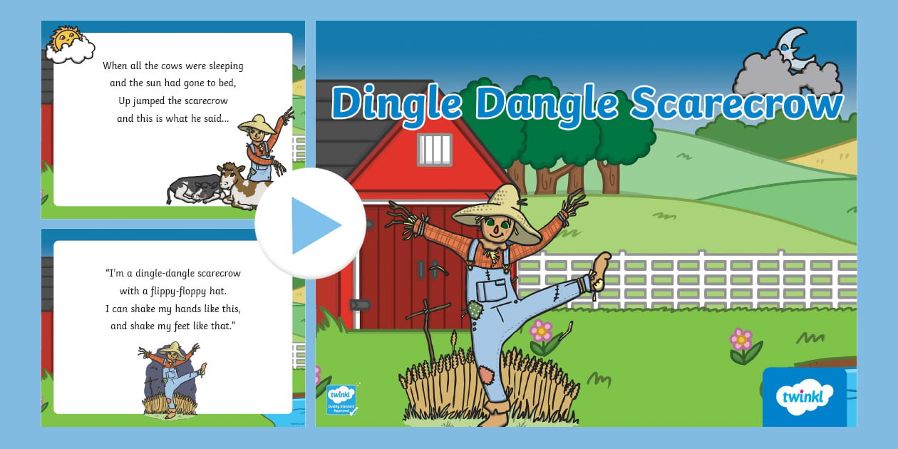 Dingle Dangle Scarecrow PowerPoint | Twinkl (teacher made)