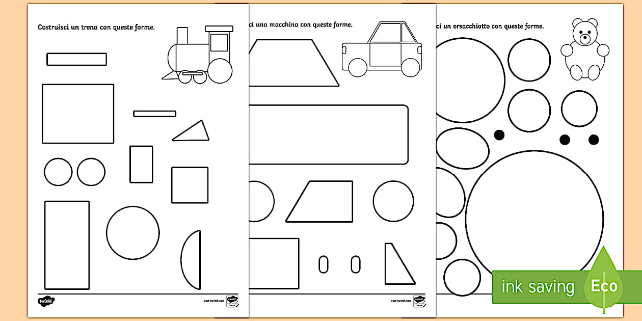 Costruire con le Forme Geometriche | Scuola Primaria