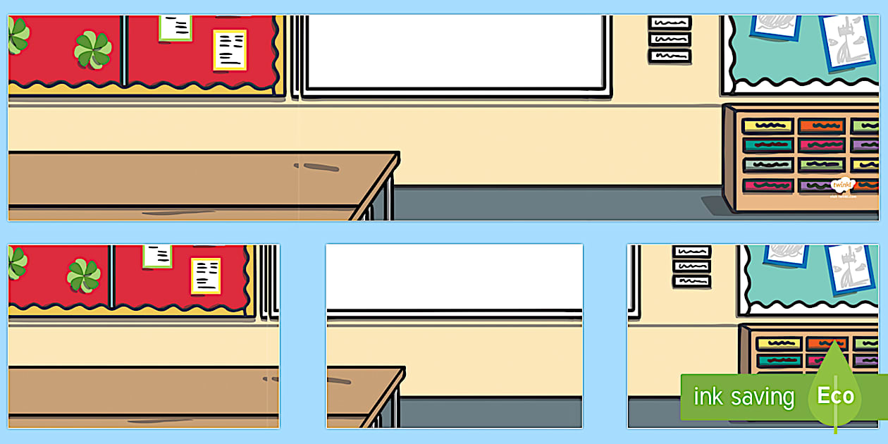 Small World Aistear Background (School) (teacher made)