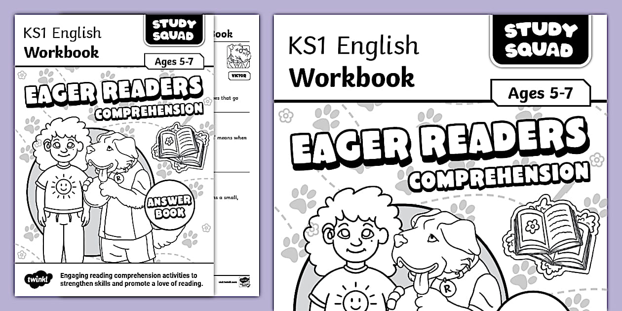 Study Squad KS1 Eager Readers Comprehension Workbook Answers