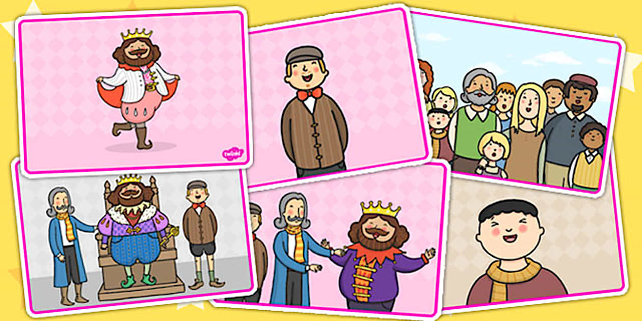 The Emperors New Clothes Short Story Sequencing - story books