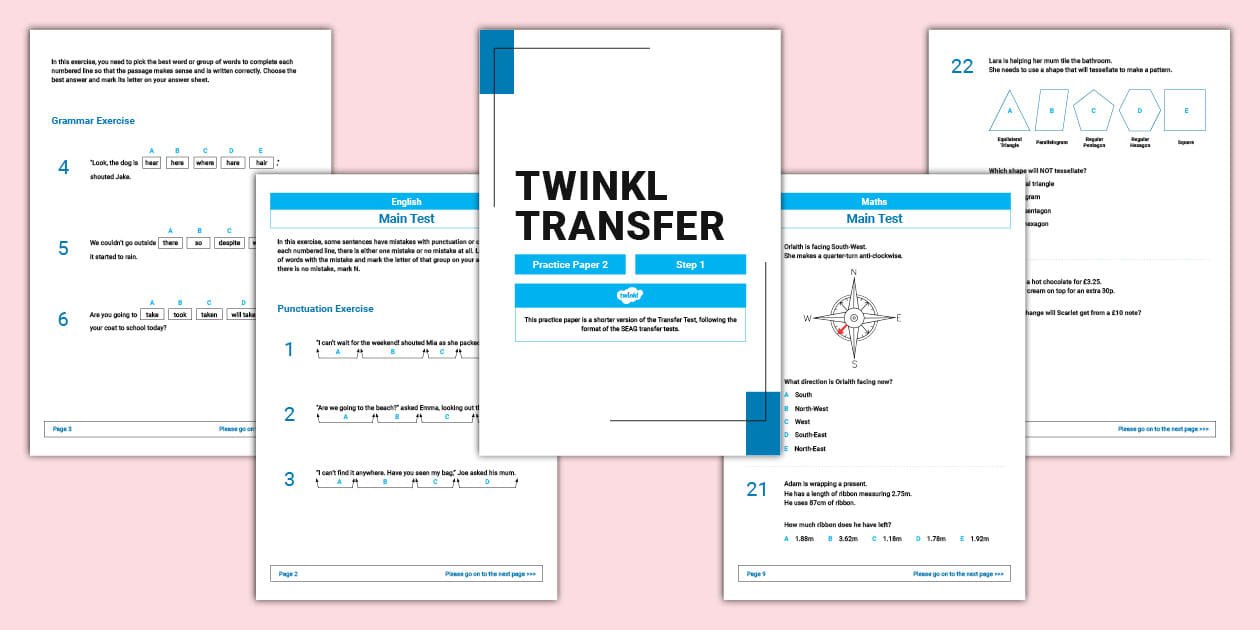 Transfer Test Step 1 Practice Paper 2 (Teacher-Made)