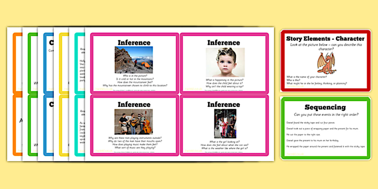 Reading Task Cards (teacher made) - Twinkl