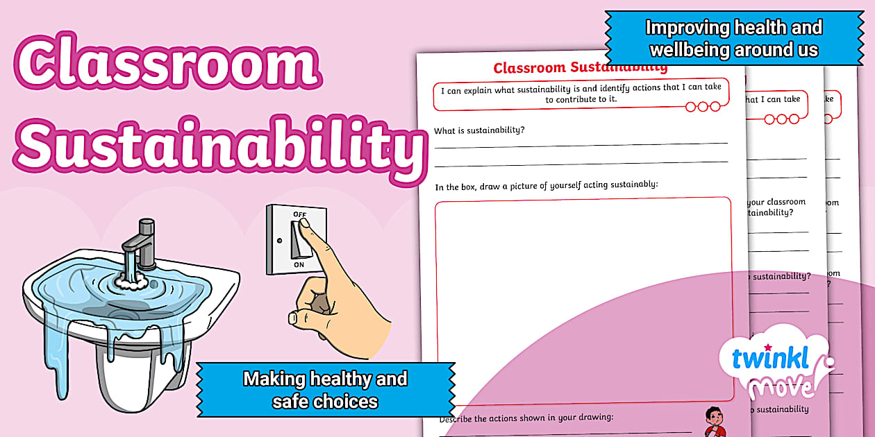 Classroom Sustainability Activity Sheets