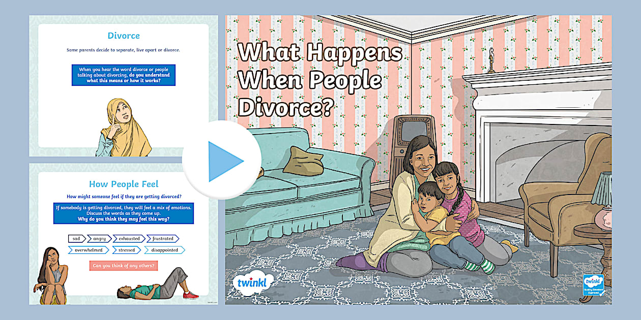 What Happens When People Divorce? Divorce KS2 Presentation
