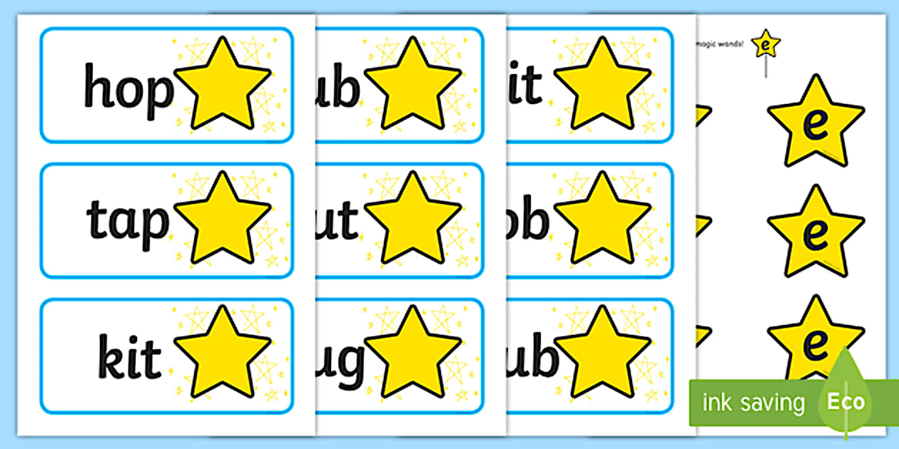 Magic E Wand Activity (teacher made) - Twinkl