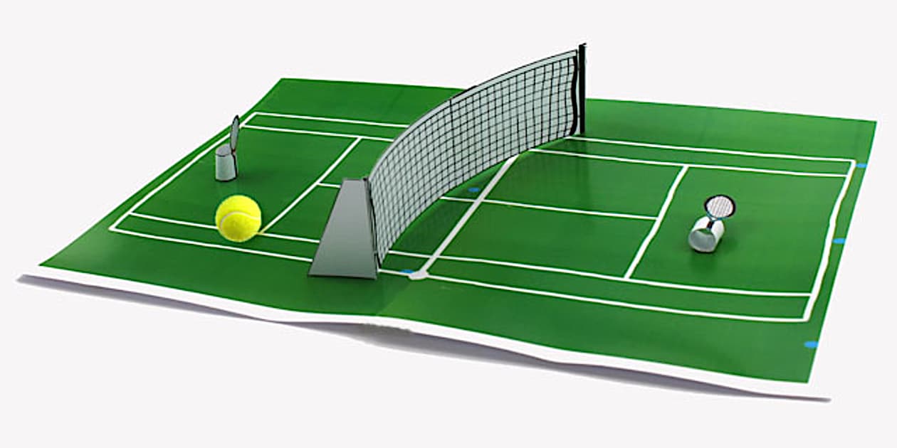 Finger Tennis Game (teacher made) - Twinkl