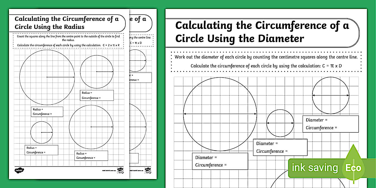 Calculating the Circumference of a Circle (teacher made)