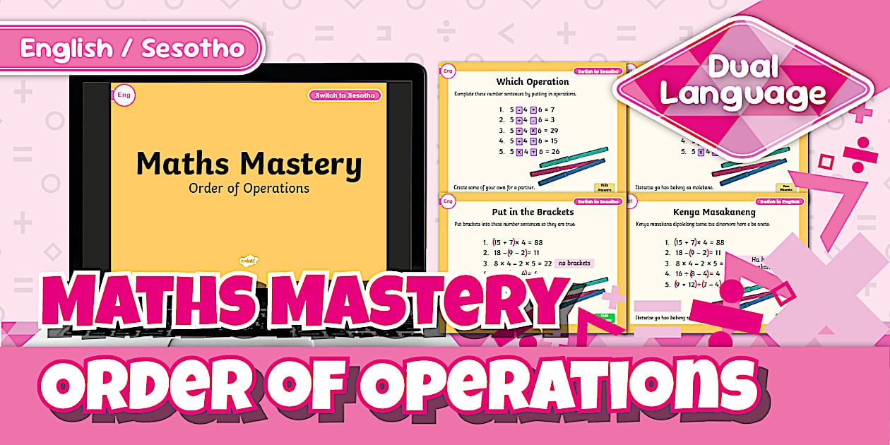 Grade 4 Maths - Term 3 - Order of Operations Maths Mastery