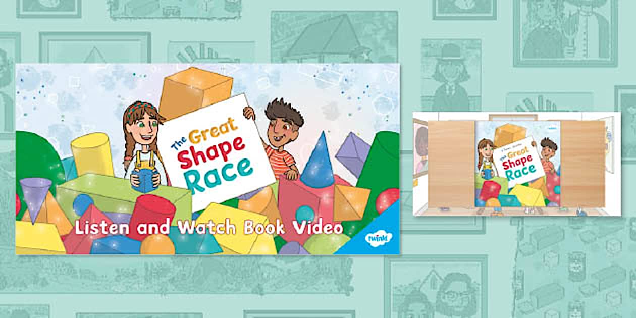The Great Shape Race – Listen and Watch Book Video