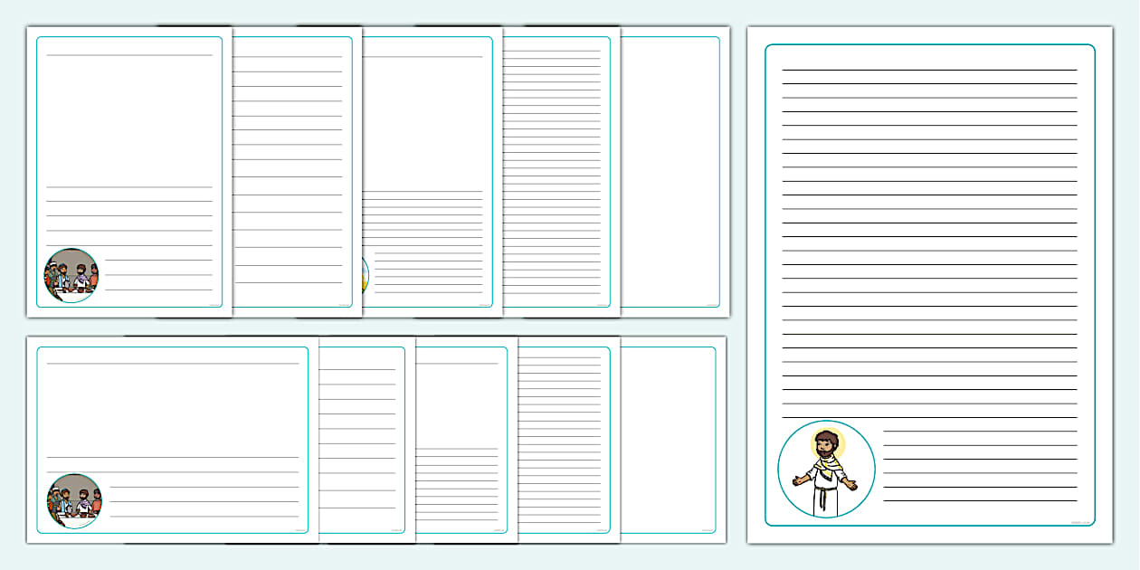 Holy Week Page Borders (teacher made) - Twinkl