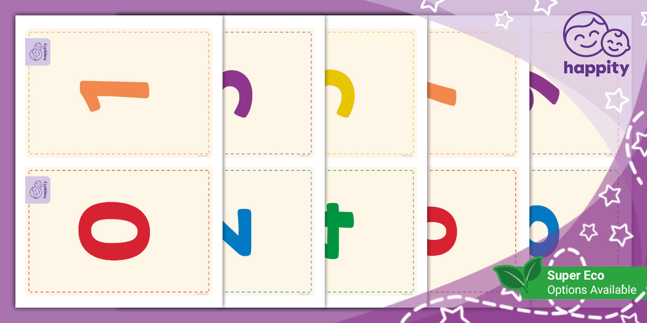 FREE! - My First Numbers - 0-10 Flashcards (teacher made)