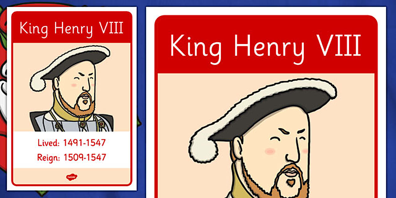 King Henry VIII Facts Poster | Twinkl History
