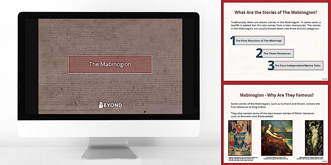 Mabinogion Information Presentation (Teacher-Made) - Twinkl