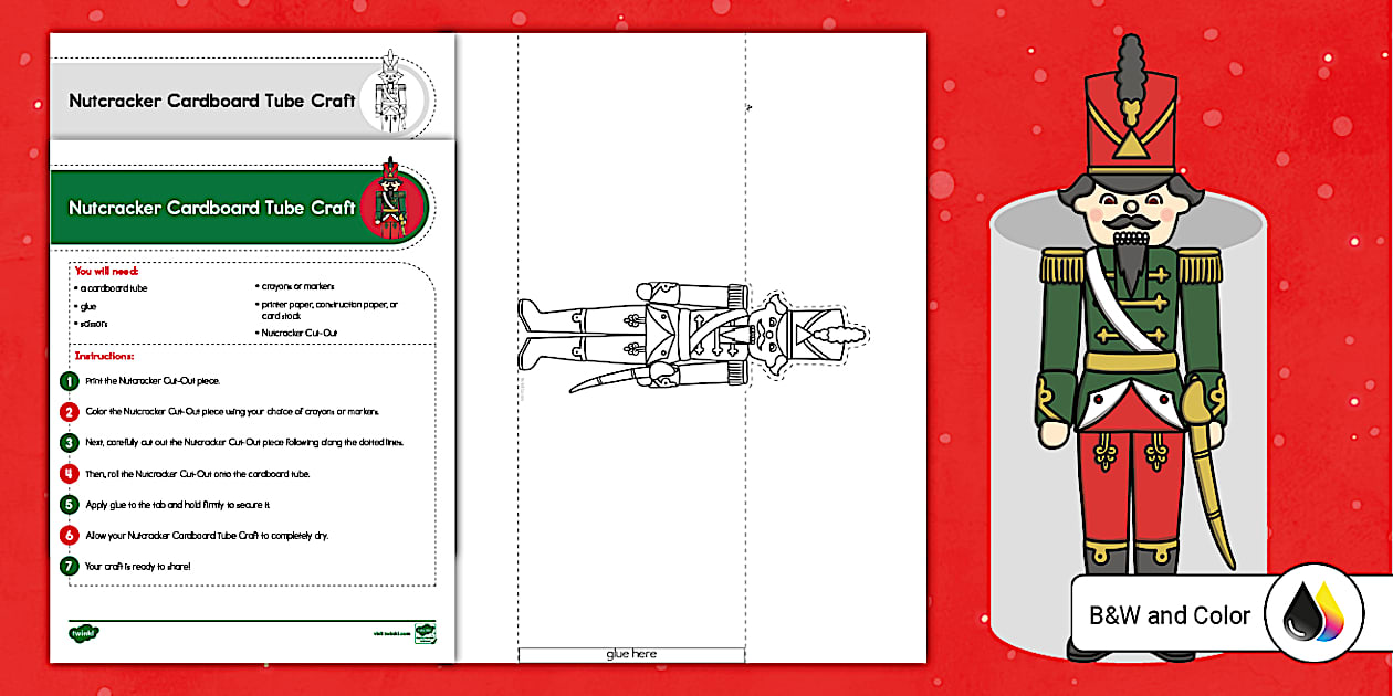 Toilet Paper Roll Nutcracker Craft | Resource | Twinkl
