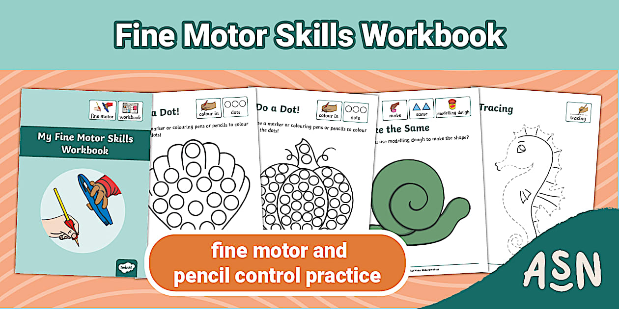 ASN Fine Motor Skills Workbook