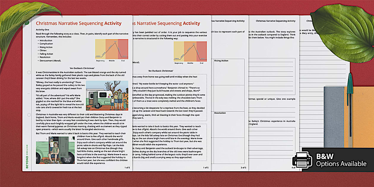 Christmas Sequencing Activity Pack (teacher made) - Twinkl
