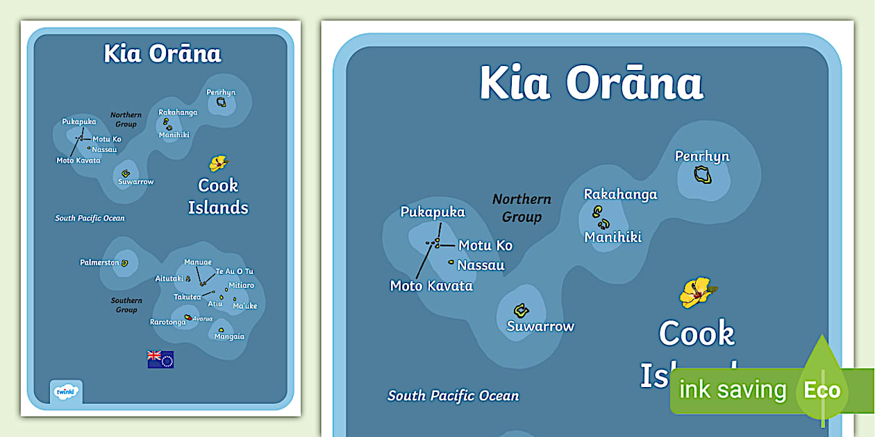 Cook Island Language Week Display Poster (teacher made)