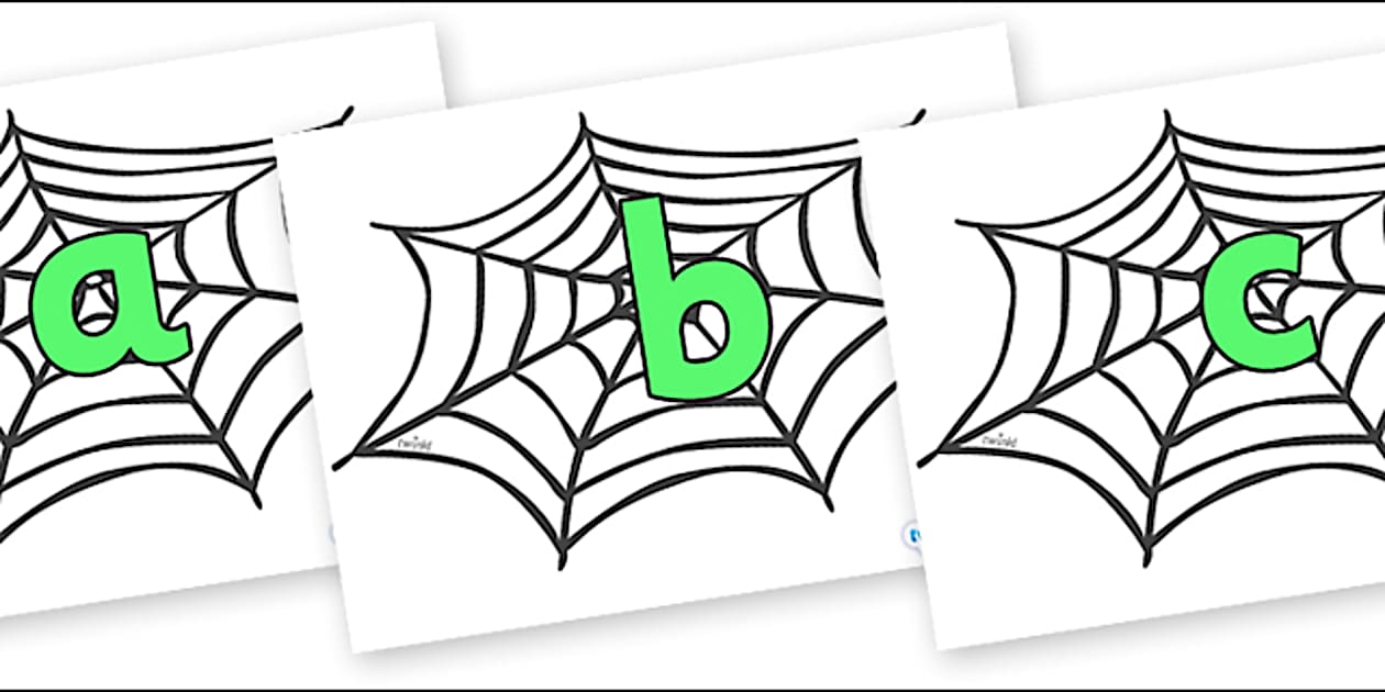 Phoneme Set on Spiders Web (teacher made) - Twinkl