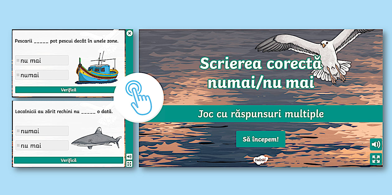 Numai sau nu mai | Joc Twinkl Go | România (teacher made)