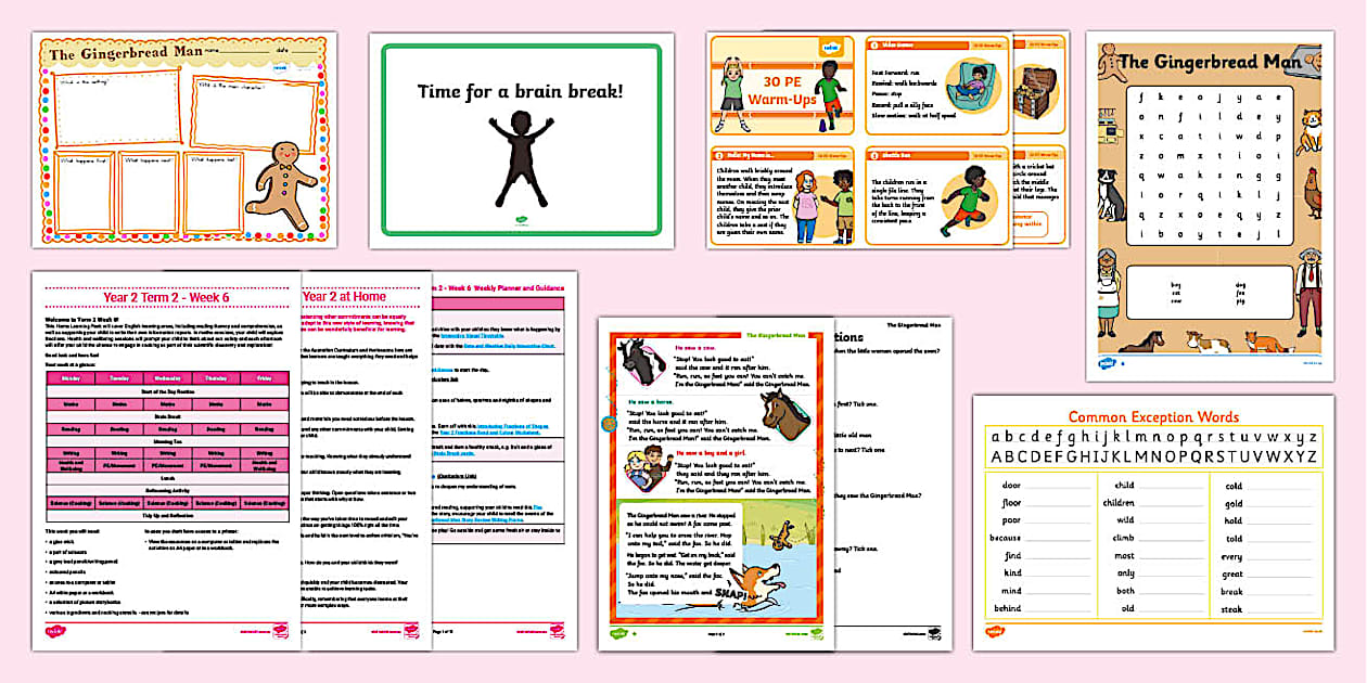 Year 2 Term 2 Week 6 Remote Home Learning Pack
