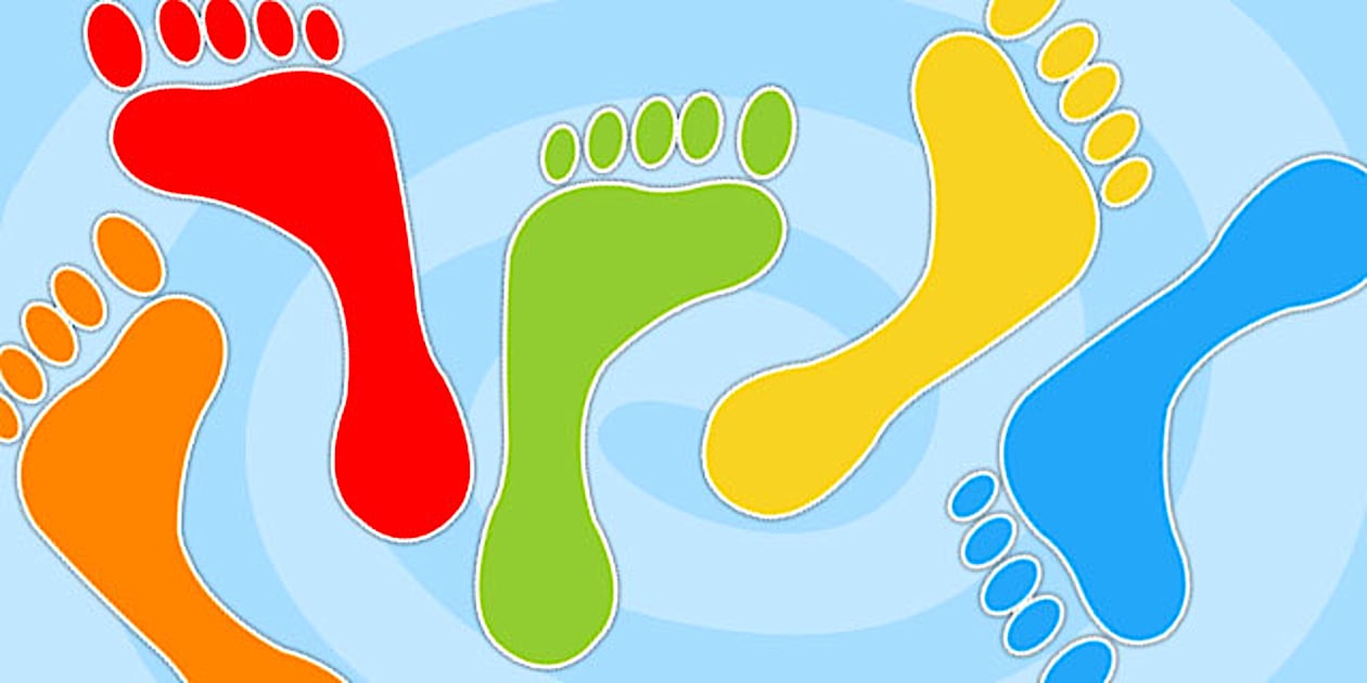👉 Footprint Templates - Primary Resources (teacher made)