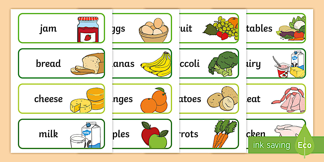 Farm Shop Role Play Labels (teacher made) - Twinkl