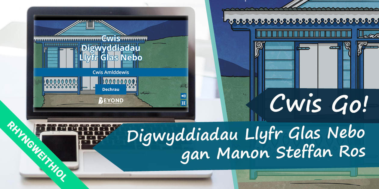 Cwis Go! Digwyddiadau Llyfr Glas Nebo