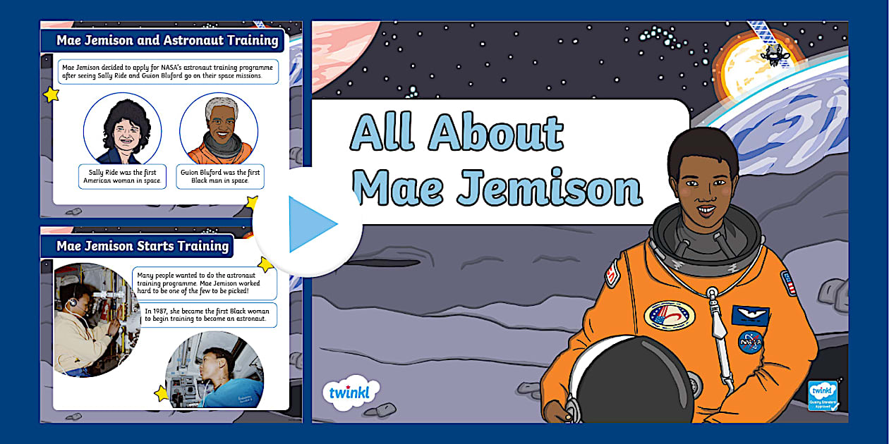 EYFS All About Mae Jemison PowerPoint | Twinkl - Twinkl