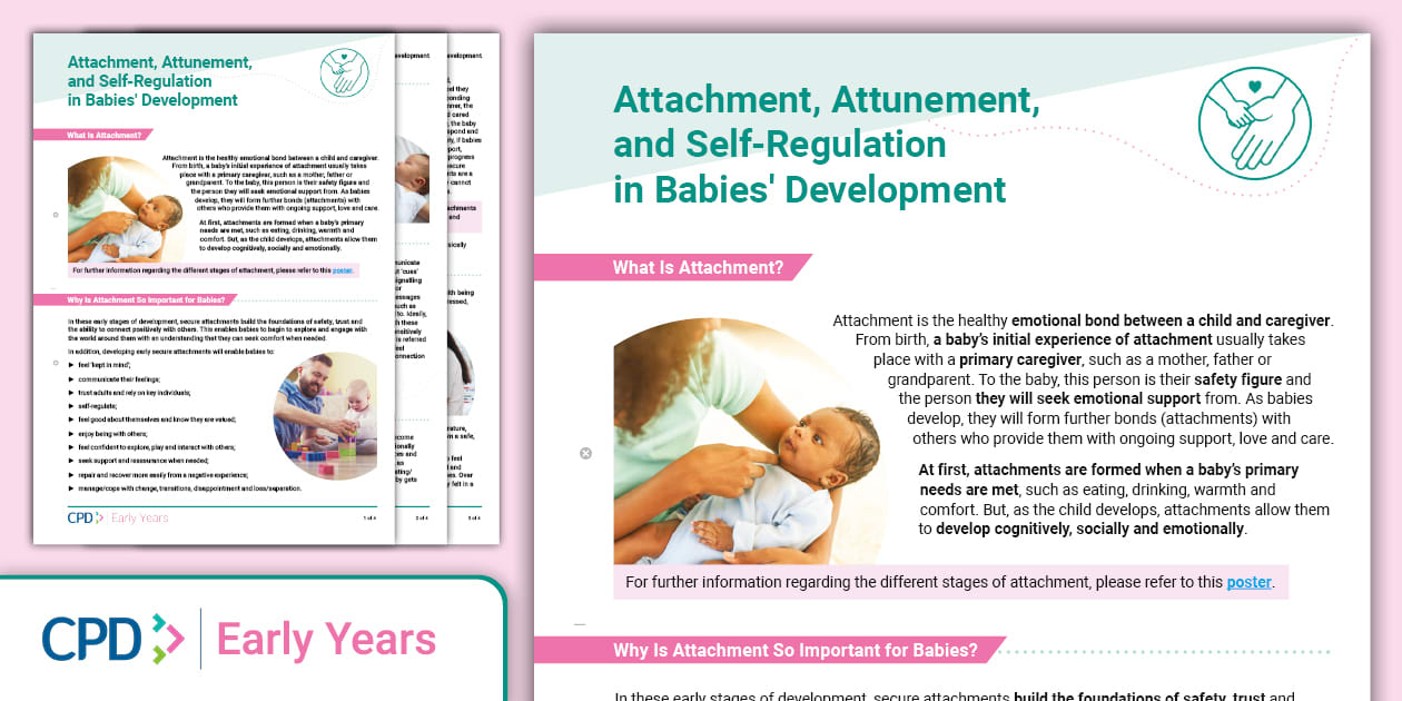 Attachment and Attunement in Babies' Development | Handout