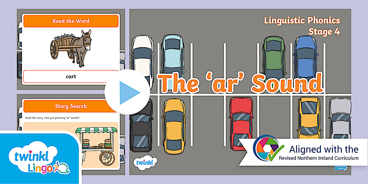 Northern Ireland Linguistic Phonics Stage 4 'ar' PowerPoint