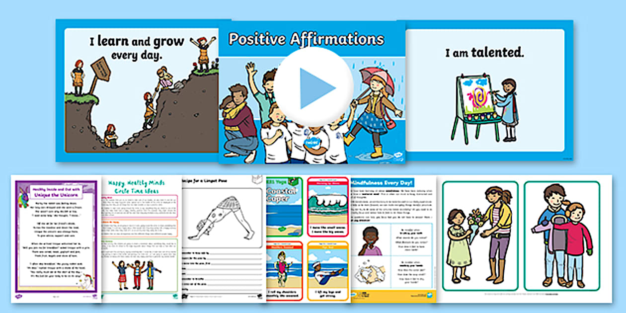 Positive Mental Health and Wellbeing KS1 Resource Pack