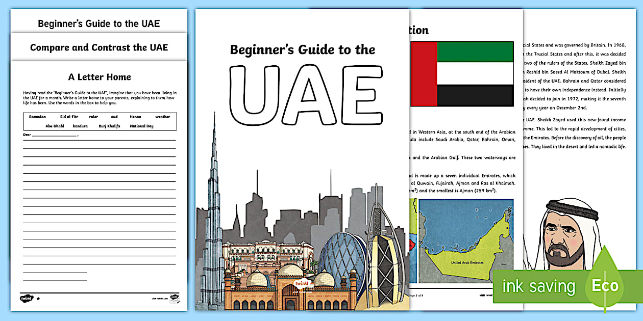 A Beginner's Guide to the UAE Lesson Pack - Twinkl