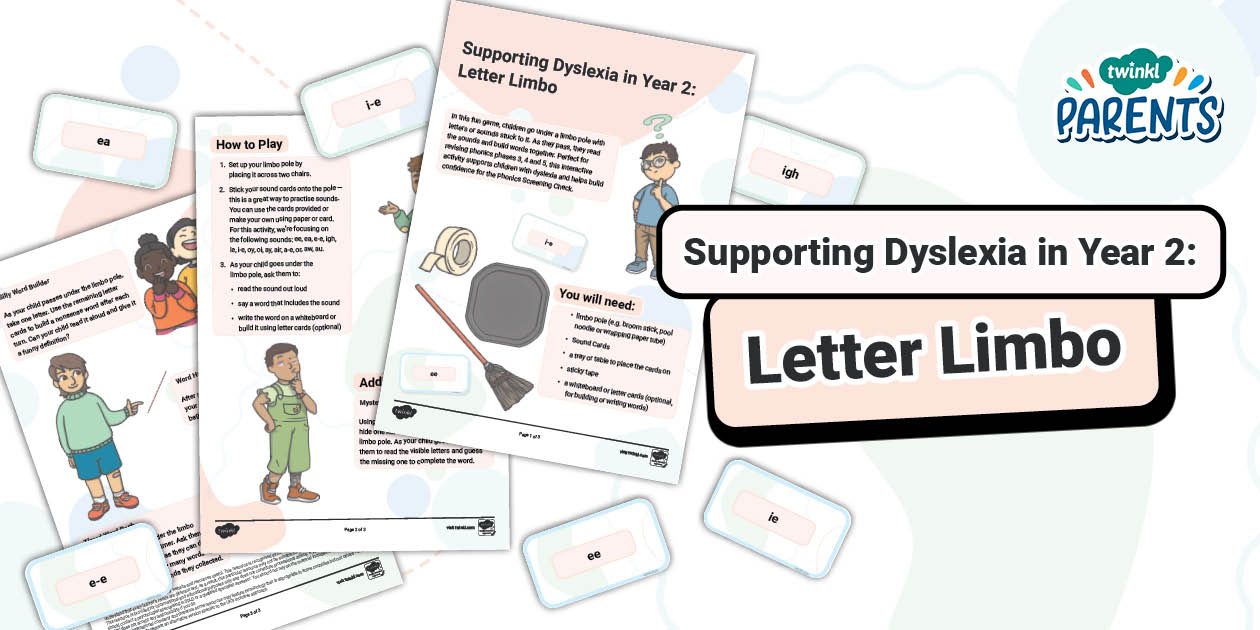 Supporting Dyslexia in Year 2: Letter Limbo - Twinkl