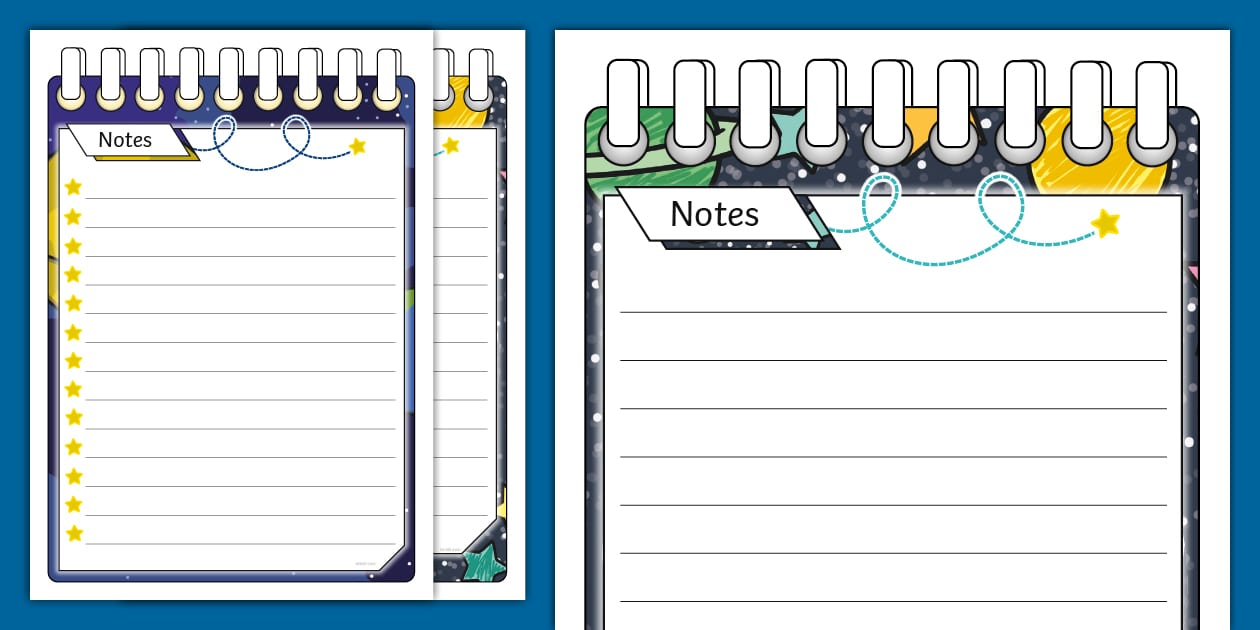 Space Travel Agents Notepad - KS1 (teacher made) - Twinkl