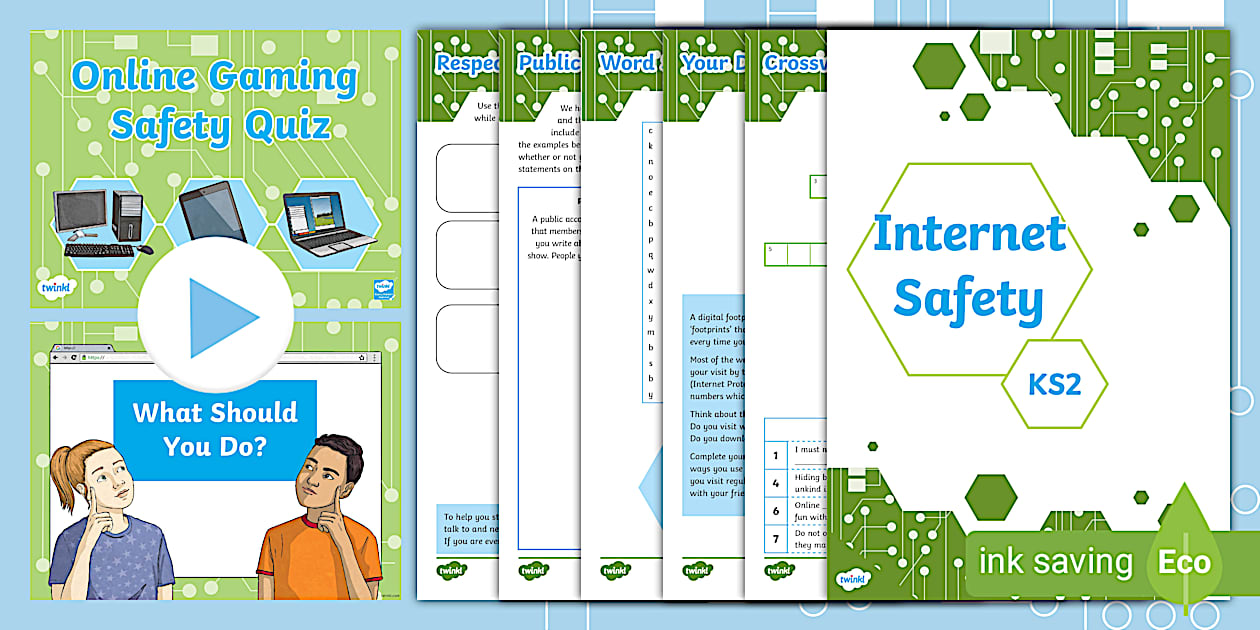 KS2 Internet Safety Pack: Staying Safe Online