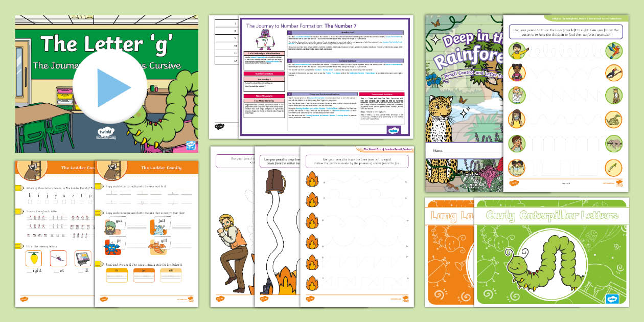 FREE! - EYFS/KS1 Twinkl Handwriting Taster Resource Pack