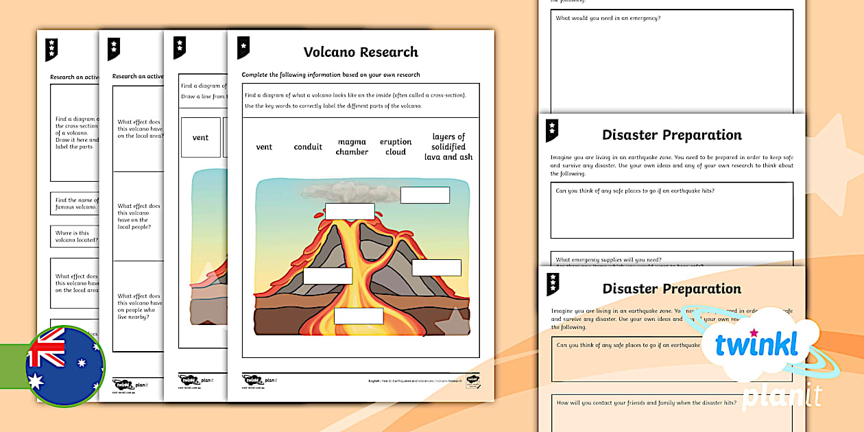 Year 6 Extreme Earth: Earthquakes and Volcanoes Home Learning Tasks