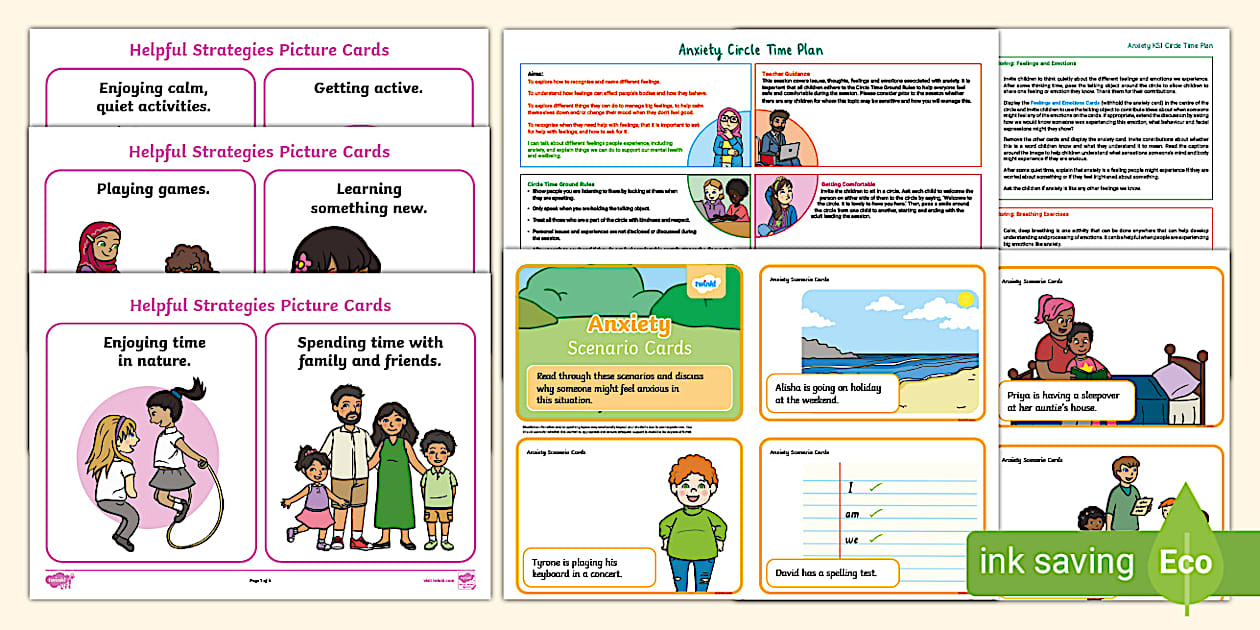 Anxiety KS1 Circle Time Lesson Pack (teacher made) - Twinkl