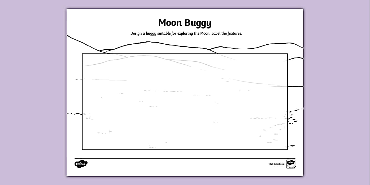 Design a Moon Buggy (teacher made) - Twinkl