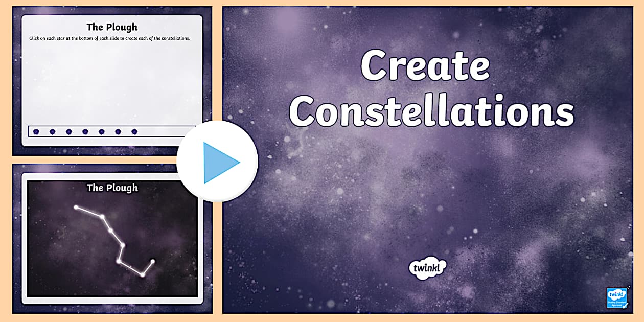 Create Constellations PowerPoint | Constellation Lesson