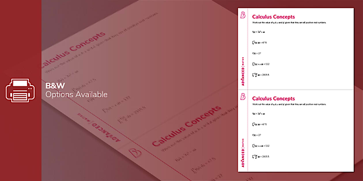 👉 Calculus Concepts - Rich Task | A Level Maths - Twinkl