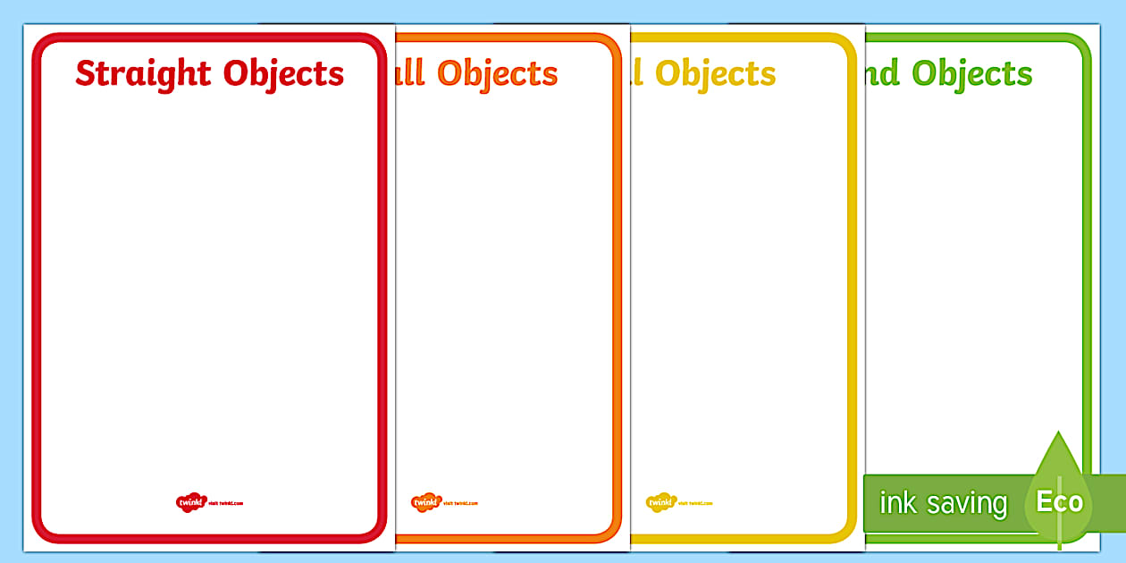 Shape Sorting Worksheet / Worksheets (teacher made) - Twinkl