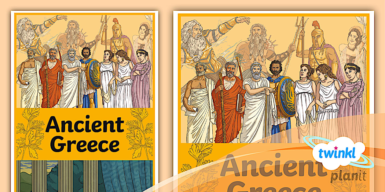 Black and White History: Ancient Greece UKS2 Unit Book Cover