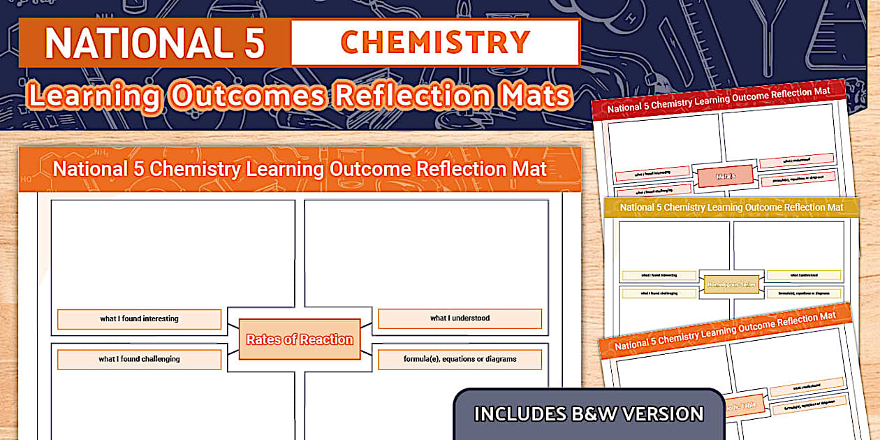 National 5 Chemistry Reflection Mats