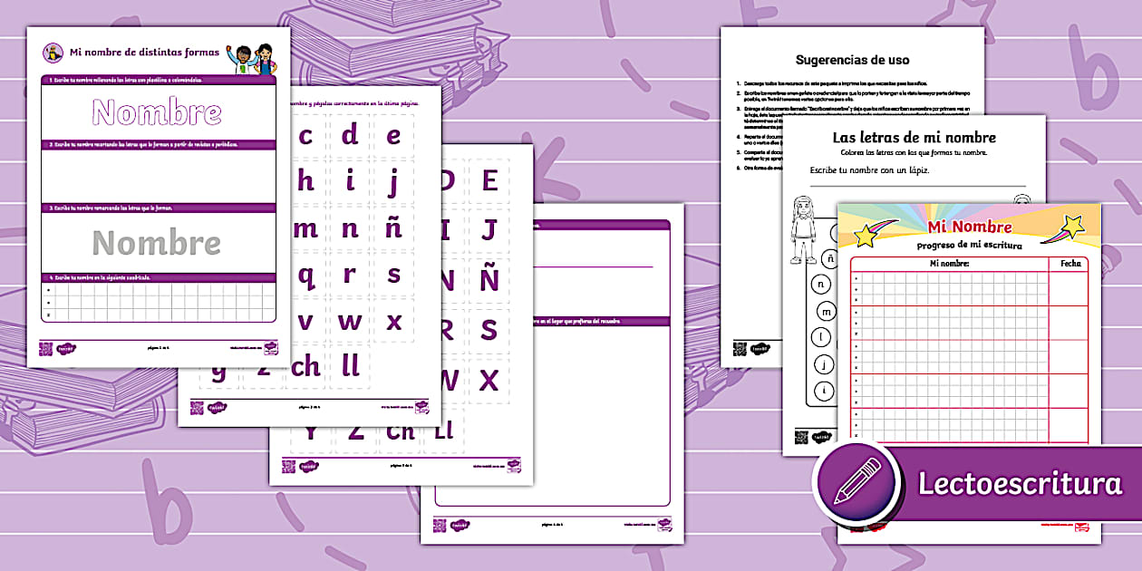 Lectoescritura - paquete de actividades (Teacher-Made)