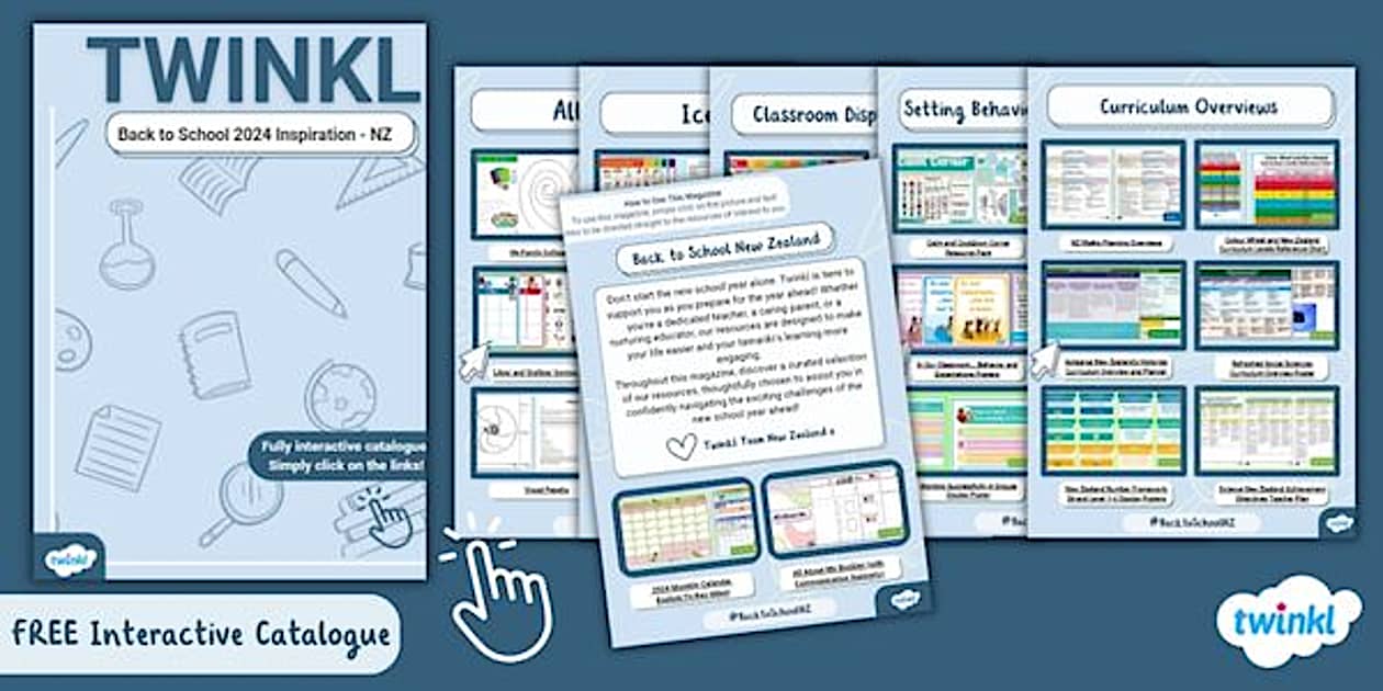 FREE! - NZ Back To School Inspiration Catalogue | Twinkl